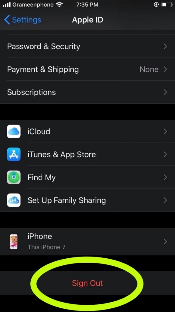 How to Sign Out of Icloud Account